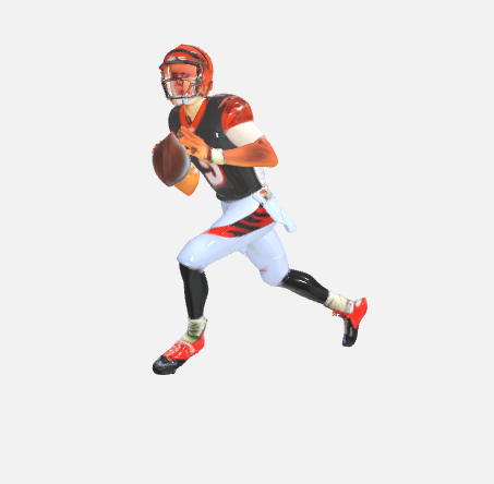 👤 Joe Burrow - Figure・ OBJ File for 3D printing・Cults