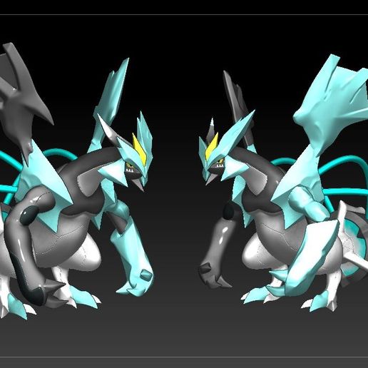 🐉 Pokemon - Black Kyurem・ STL File for 3D printing・Cults