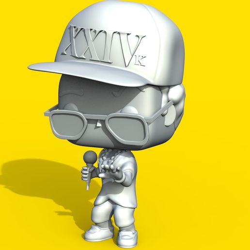 STL file Funko Bruno Mars 👽 ・3D print model to download・Cults