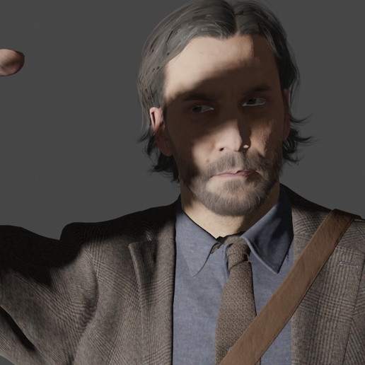 🗿 Alan Wake AW2・Free STL File for 3D printing・Cults