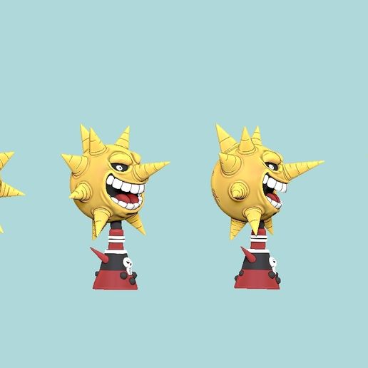 ☀️ "EVIL SUN" (SOUL EATER Fan Art)・ STL File for ・Cults