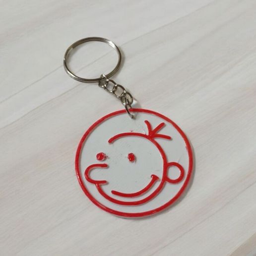 STL file The greg's diary keychain 🗝️ ・Design to download and 3D print ...