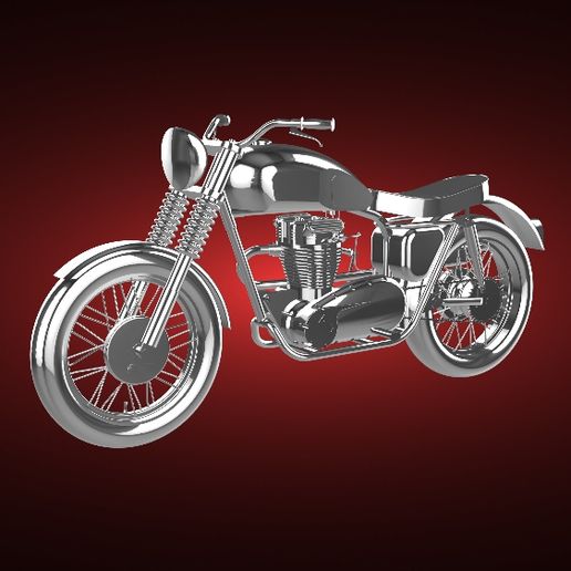 STL file Matchless G80CS 1966 🏍️ ・Model to download and 3D print・Cults