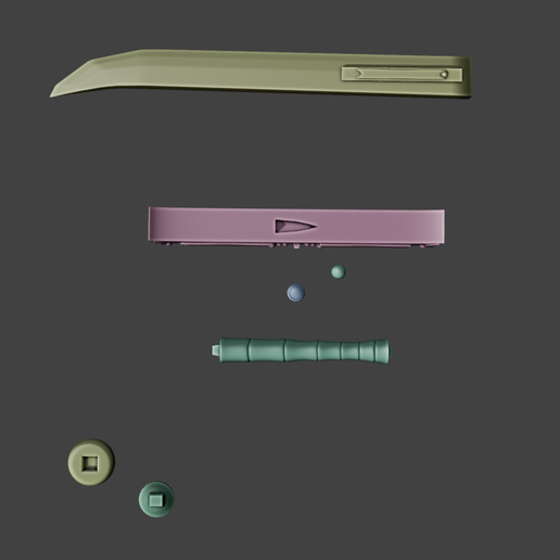 Yoru Sword 🦇 - User Dracule Mihawk's Blade | 3D Stylized Model in 7 ...