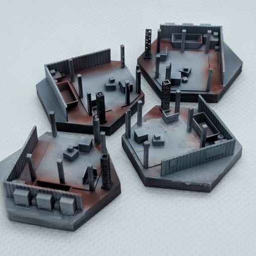 🏗️ Battletech - Building 7 (Construction site)・Free 3D File for ・Cults