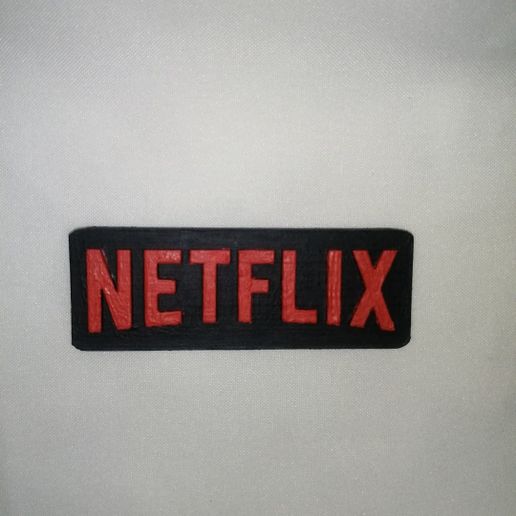 STL file Netflix logo decorativo 🎨 ・3D printable design to download・Cults