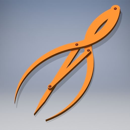 STL-Datei Goldener Schnitt Messschieber 👨‍🎨 (DXF)・Design zum ...