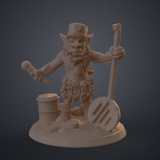 👺 Goblin Band - DnD Set・ 3D file for ・Cults
