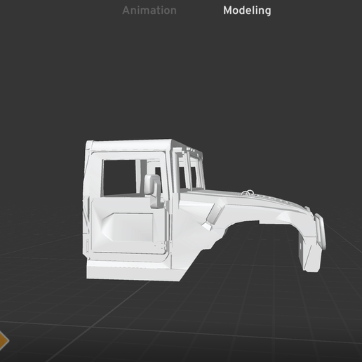 🚕 Humvee single cab・ STL File for 3D printing・Cults