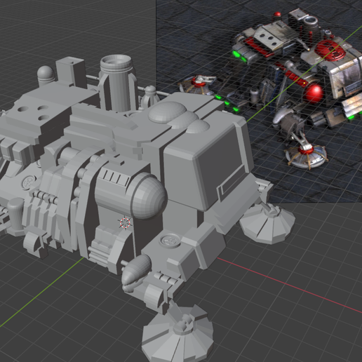 👾 StarCraft - Terran Engineering Bay・Free STL File for 3D printing・Cults