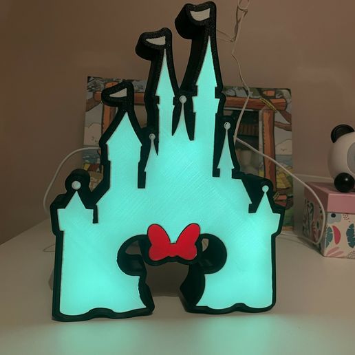 3MF file Ligthbox Disney Mini 💡 ・3D printable model to download・Cults