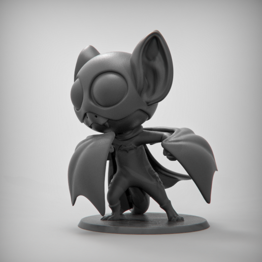 STL file Batmander - Cute Batman and Charmander Pokemon Fusion Pop ...