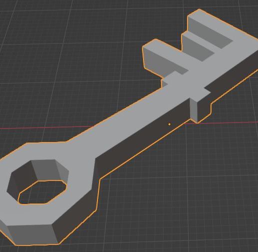 Free STL file OSRS Brass Key 🔑 ・Model to download and 3D print・Cults