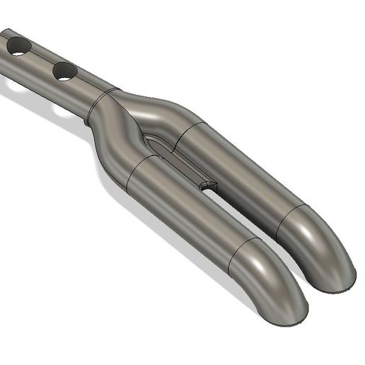 👴 Old School Exhaust Tip - STL File for Scale Model Vehicles・ STL File ...