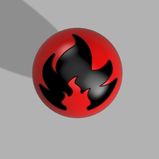 🔥 Fire Basic Energy TCG || TCG Fire Energy TCG・ STL File for 3D ...