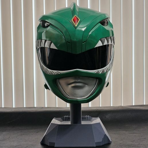 🪖 Helmet Stand (Adjustable Height) - Power Rangers・ STL File for 3D ...