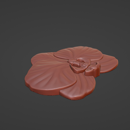 📁 Orchid 3d relief .stl file・ STL File for 3D printing and CNC ...