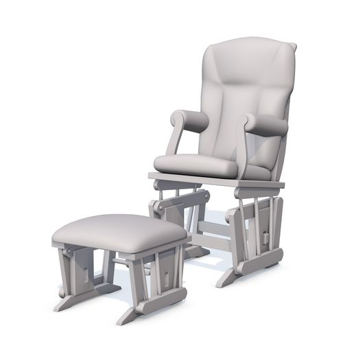 STL file Chair no.2 🪑 ・3D print design to download・Cults