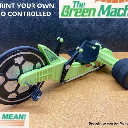 🚗 1:3 Scale RC GREEN MACHINE !!!・ 3D File for 3D printing・Cults