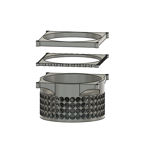 🕸️ Activated carbon filter 120mm pc fan・ STL File for 3D printing・Cults