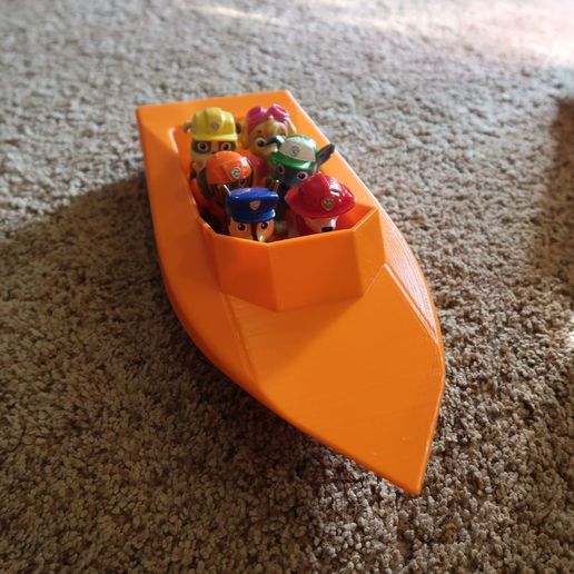 Free STL file TOY BOAT 🛥️ ・3D printing design to download・Cults