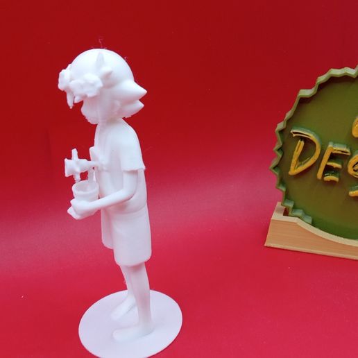 🏢 OMORI Basil Figure・ STL File for 3D printing・Cults