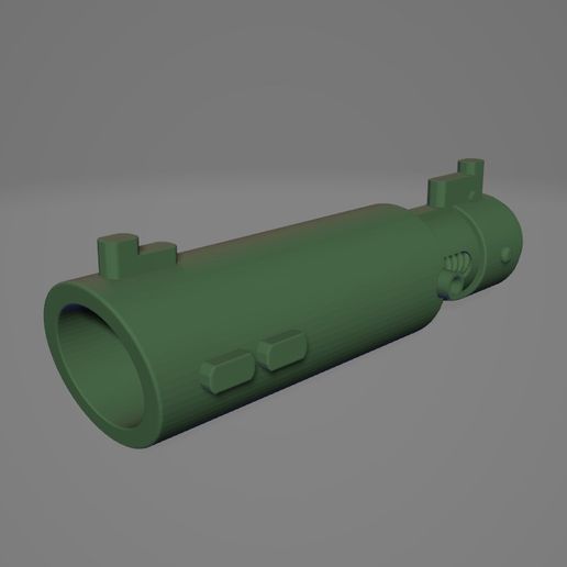 🎲 Kroot Tanglebomb Launcher Barrel・Free STL File for 3D printing・Cults