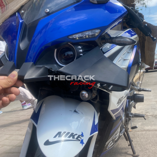 🏍️ Winglet / Spoiler / spoiler for PULSAR RS200 - BAJAJ・ 3D File for 3D ...