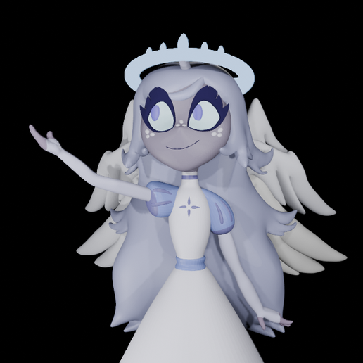 hazbin hotel emily coloring pages