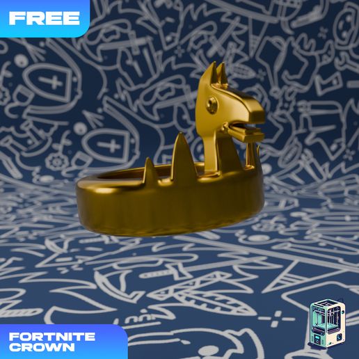 ️ Fortnite Victory Crown compatible Playmobil・Free STL File for 3D ...