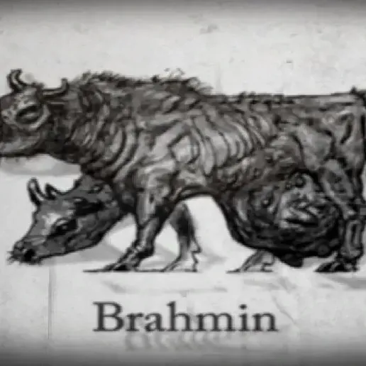 Archivo OBJ gratis Brahmins from Fallout 👹 ・Modelo para descargar y ...