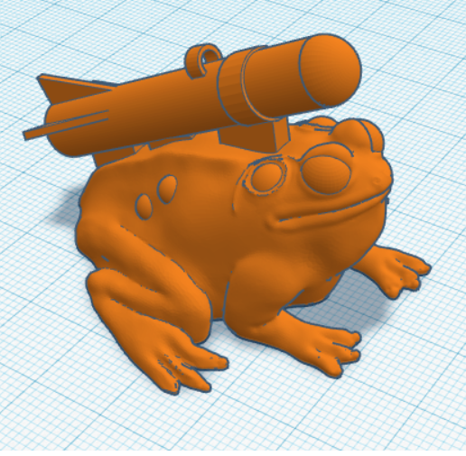 🎄 Missile Toad・ STL File for ・Cults