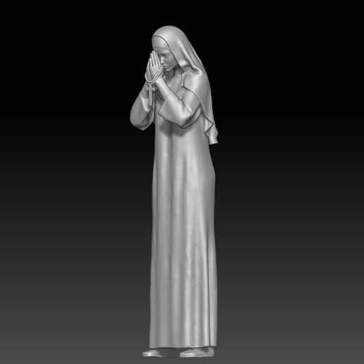 ⛪ nun 2・ STL File for 3D printing・Cults