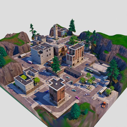 tilted towers