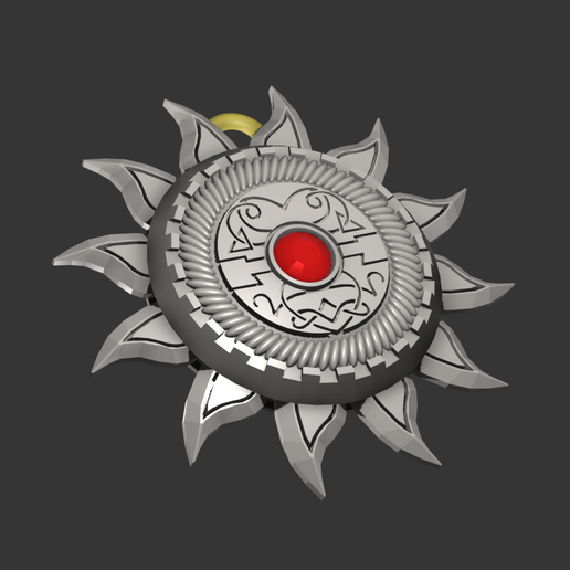 🐦 D&D Holy Symbol of Ravenkind・Free STL File for 3D printing・Cults