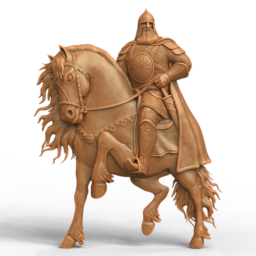 3D file 3D Model STL File for CNC Router Laser & 3D Printer 5072 Viking ...