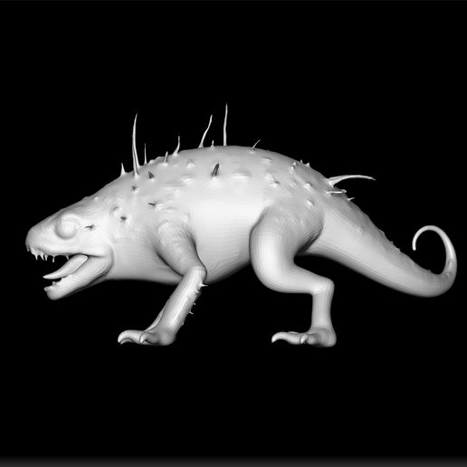 Archivo STL Hell Monster Model - Creature STL File - Monster 3D Print ...
