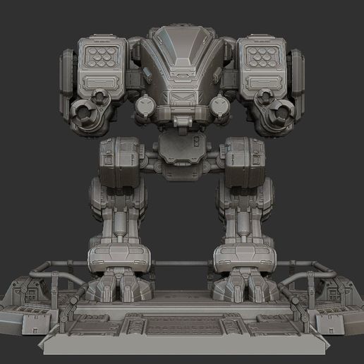 🤖 Starcraft 2 Goliath - 3D print model・ 3D File for 3D printing・Cults