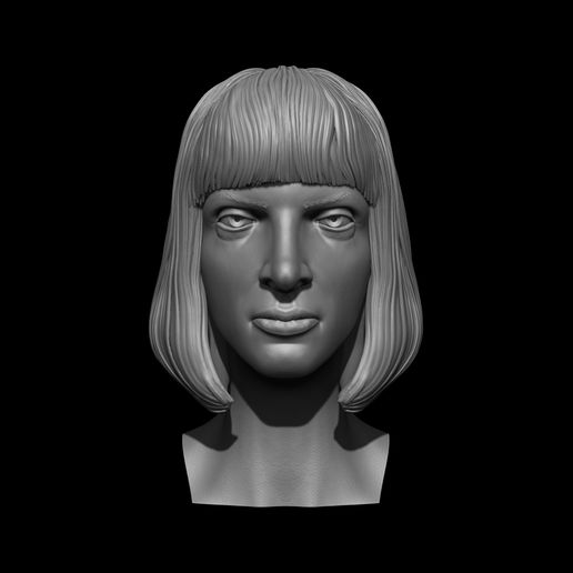 👤 Pulp Fiction – Complete 3D Printable Bust Pack STL and OBJ・ 3D File ...