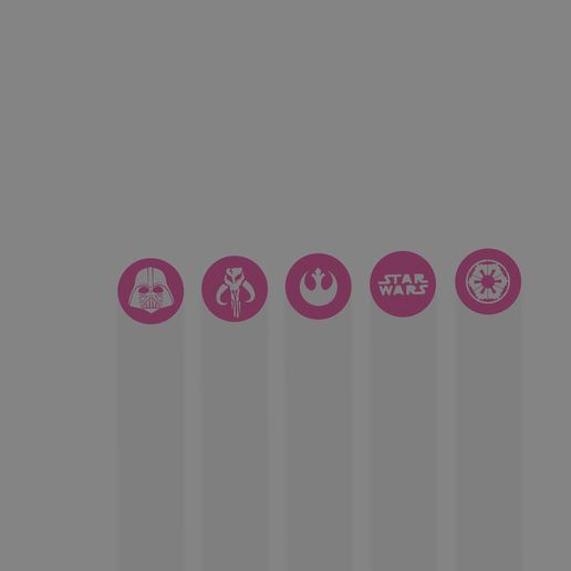 🌿Star Wars filter tips🌿・ STL File for ・Cults