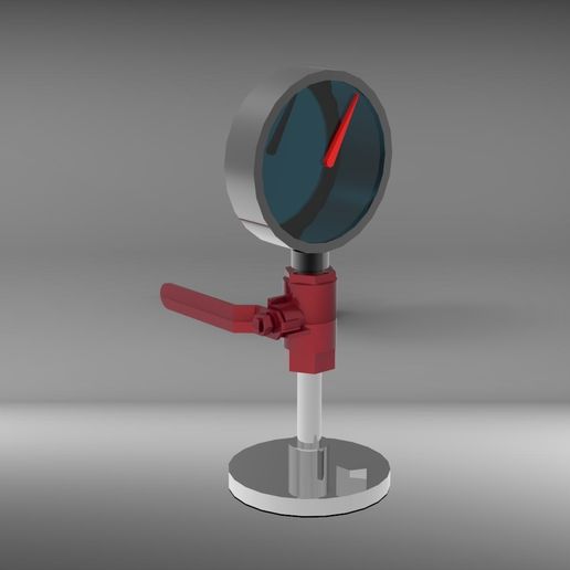 STL file Pressure Indicator 🧞‍♂️ ・3D printable model to download・Cults