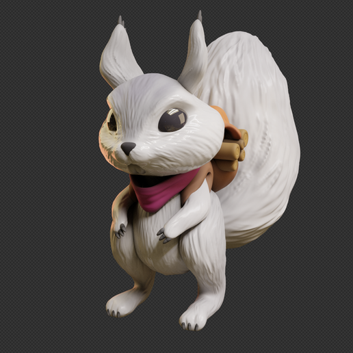 👧 marvel rivals squirrel girl Squirrel toy cosplay Tippy Toe・ 3D File ...