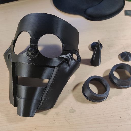 🎲 Spamton mask Deltarune・ 3D File for 3D printing・Cults