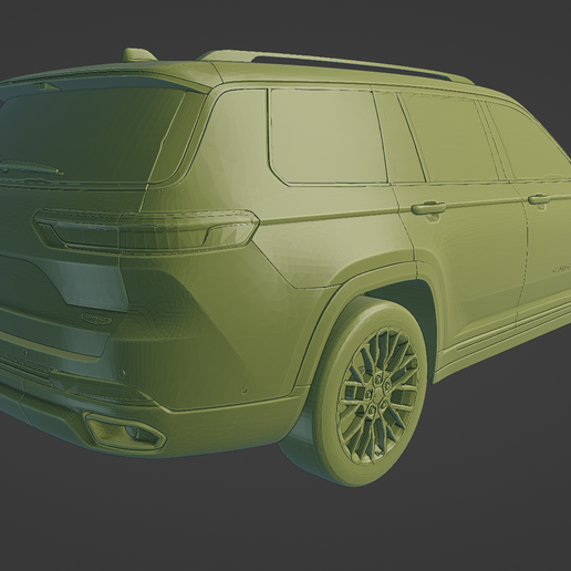 STL file Jeep Grand Cherokee L 2022 🚗 (OBJ, 3MF, and GCODE)・3D printer ...