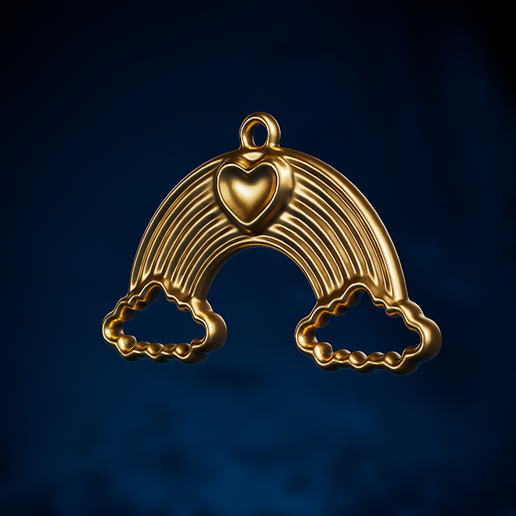 OBJ file FJ_0159_Rainbow 💍 ・3D printer model to download・Cults