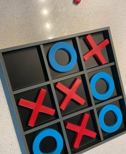 ️ TIC TAC TOE set / TIC TAC TOE board・Free STL File for 3D printing・Cults