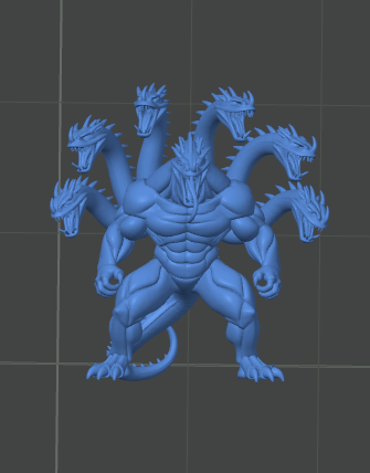 🐉 Dragon demon・ STL File for 3D printing・Cults