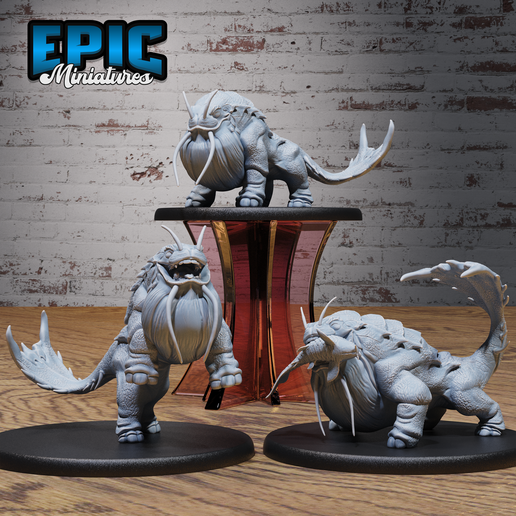 3D file Whale Cat Set ‧ DnD Miniature ‧ Tabletop Miniatures ‧ Gaming ...