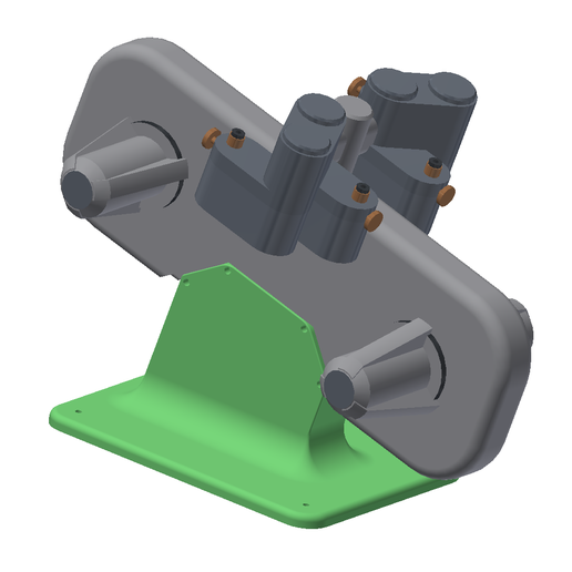 🥼 Bambu Lab AMS Lite Top Mount for A1・ STL File for 3D printing・Cults