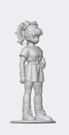🐉 bulma dragonball figurin・ STL File for 3D printing・Cults